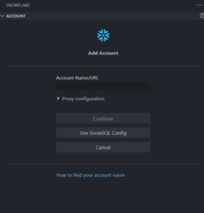 Snowflake VSCode Integration